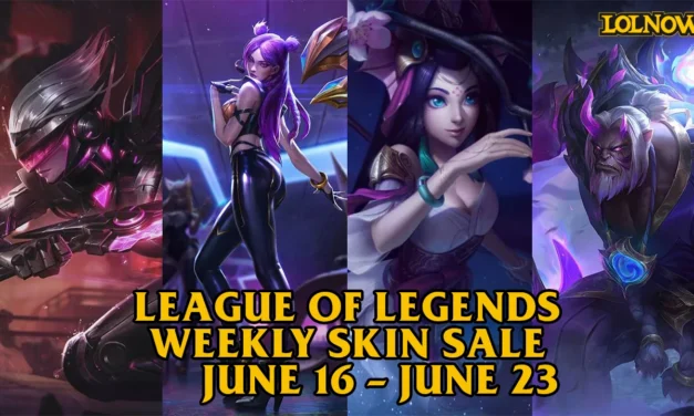 Weekly Skin Sale ⇒ Latest LoL Weekly Skin Discounts & Deals